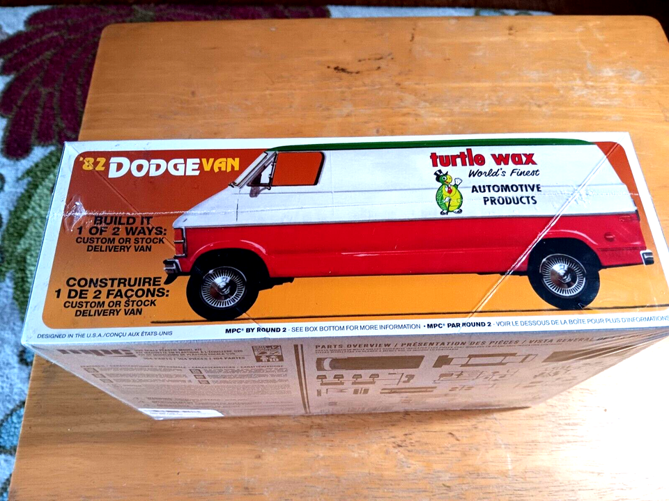 2021 MPC Model TURTLE WAX '82 DODGE VAN Kit #MPC943/12 | eBay