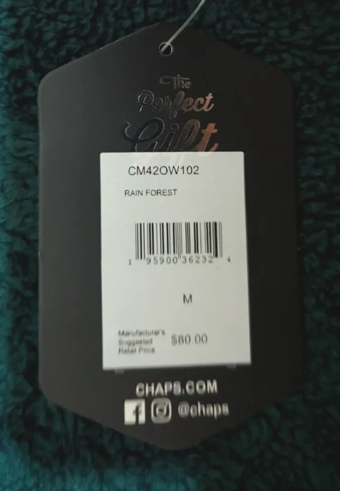 $80 RALPH LAUREN CHAPS Sherpa Thick Pile Fleece Jacket Forest Green Mens M #c41 | eBay