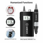 AIRSEE Rechargeable 30000RPM Electric Nail Drill Professional Assorted ...