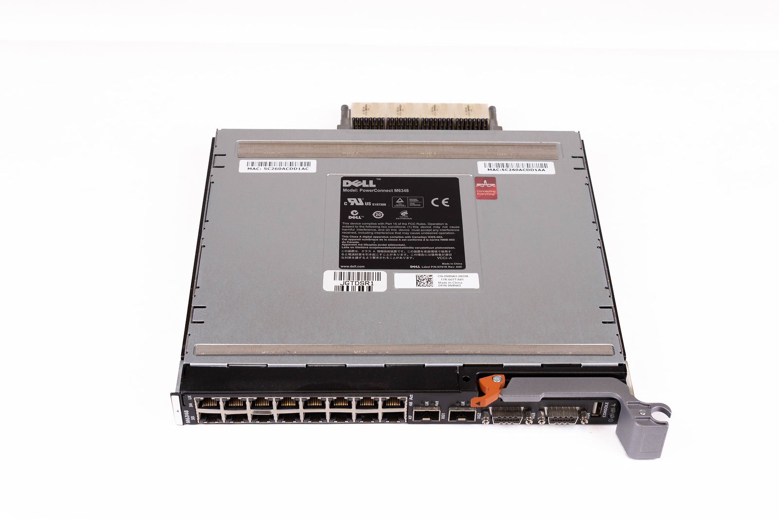 Dell PowerConnect M6348 Ethernet Blade Switch 0N8N62 for sale online | eBay
