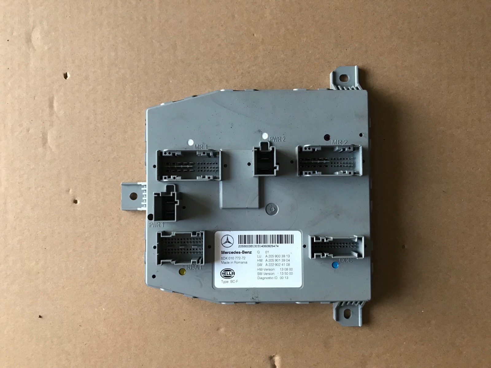MERCEDES C CLASS W205 SAM SIGNAL CONTROL UNIT MODULE A2059003913 | eBay UK