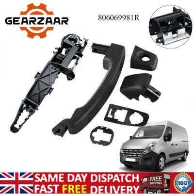 Left Side Sliding Door Handle +Handle Holder For Vauxhall Movano MK2 ...