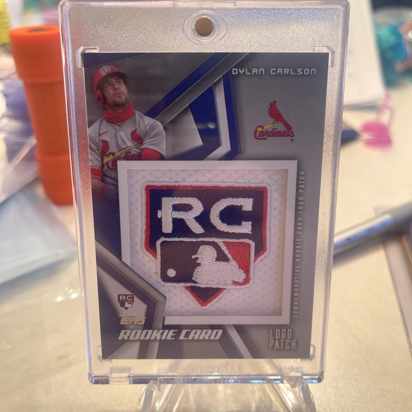 2021 Topps Series 2DYLAN CARLSON ROOKIE CARD LOGO COMMEMORATIV PATCH ...