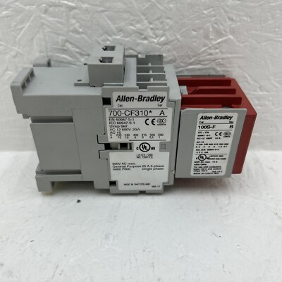 ALLEN BRADLEY 700S-CF530DBC SAFETY CONTROL RELAY SER A (700-CF310 ...