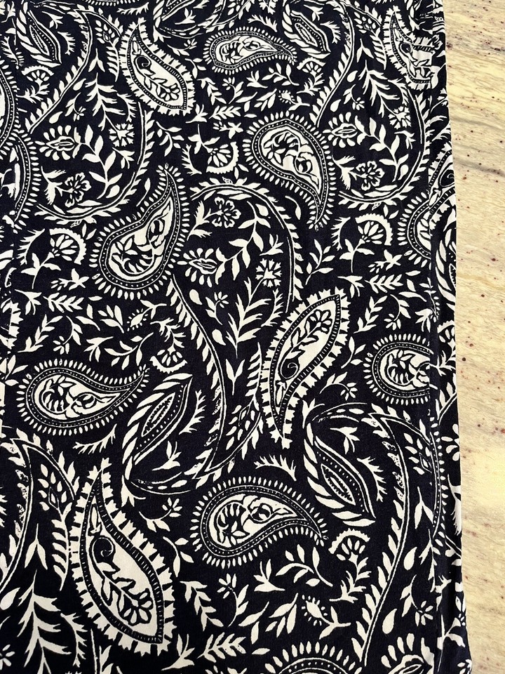 Liz Claiborne Sleepwear Womens L Flannel Pajama Pants Blue Floral ...