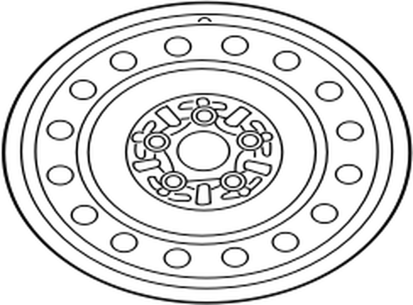 42611-52770 Toyota Wheel, disc 4261152770, New Genuine OEM Part | eBay