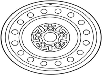 42611-52770 Toyota Wheel, disc 4261152770, New Genuine OEM Part | eBay