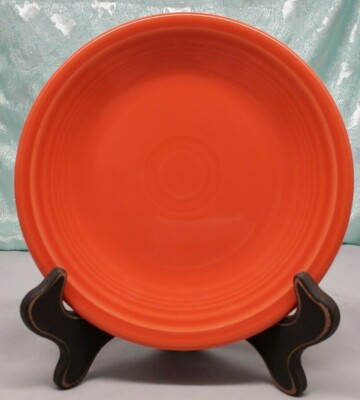 FIESTAWARE Poppy Salad Plate Fiesta Orange 7 1/4" | eBay