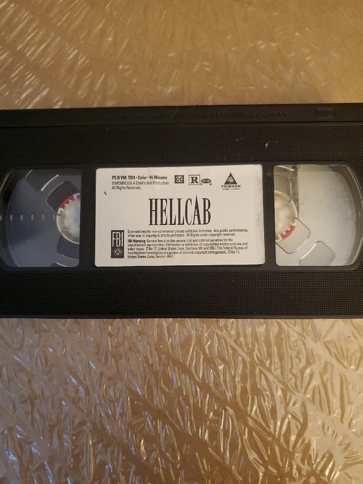 Hellcab VHS Used Gillian Anderson | eBay