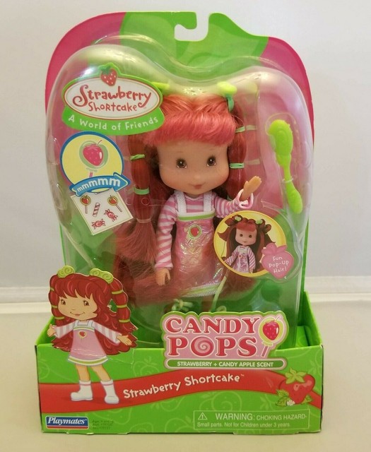 Strawberry Shortcake Herself Candy Pops Doll Playmates 2006 for sale ...