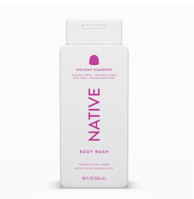 Native HOLIDAY Gumdrop Body Wash Limited Edition 18 Ounce | eBay
