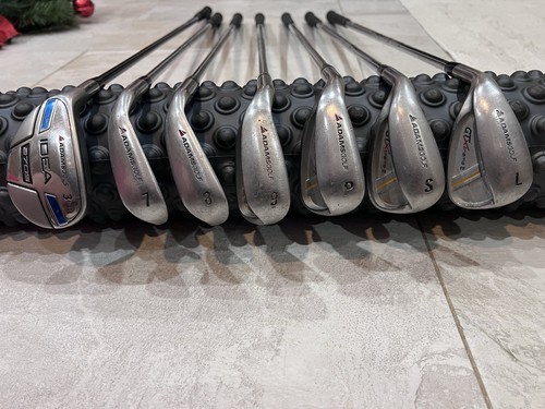 Adams Golf Gt Xtreme 2 Irons club set Mid Flex RH 3 Hybrid Regular flex ...