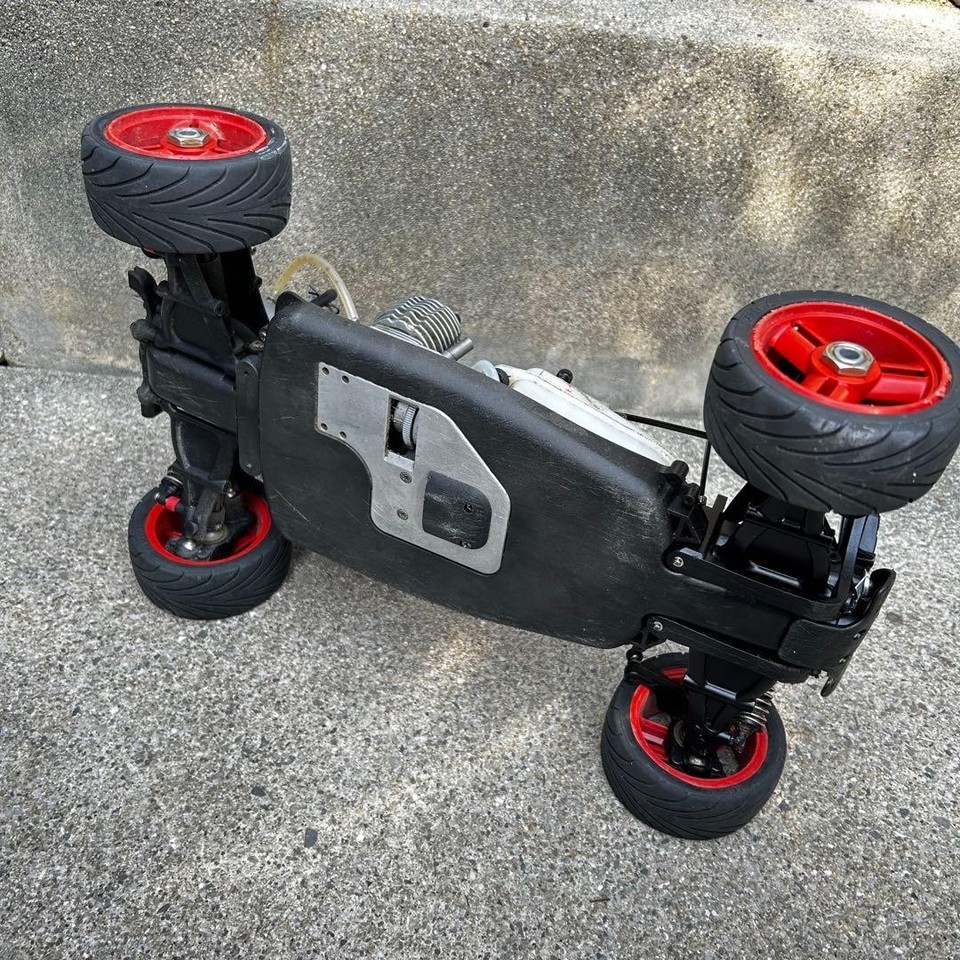 Tamiya Nitro Thunder NDF-01 RC Buggy 4WD Engine Remote Control Car AS ...