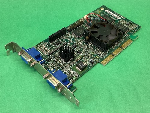Vintage Matrox G4+MMDH4A32G Dual VGA Graphics Video Card 906-04 REV B ...