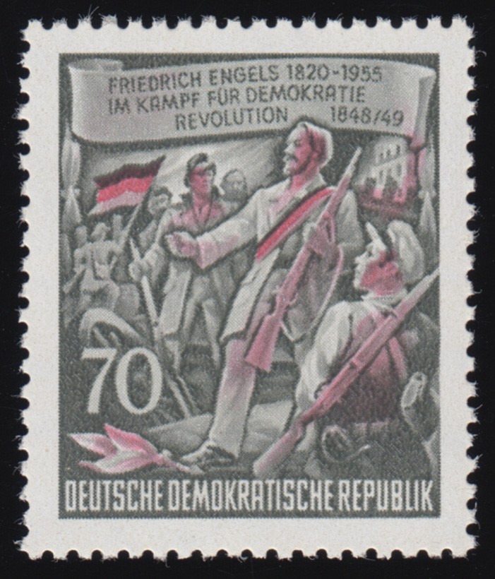 490A Friedrich Engels 70 Pf, postfrisch ** | eBay