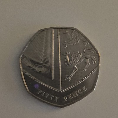 Rare 50p Coin Royal Shield | eBay UK