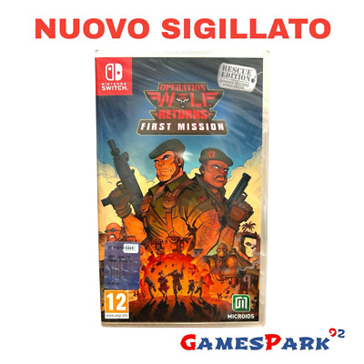 Operation Wolf Returns First Mission Rescue Edition SWITCH NINTENDO ...