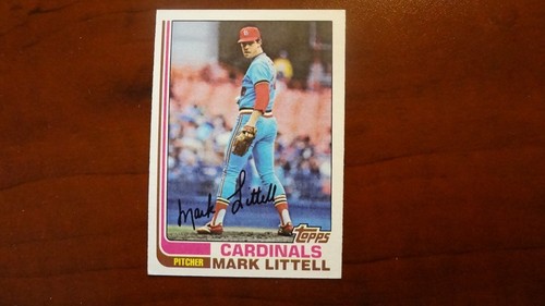 1982 TOPPS # 56 MARK LITTELL BASEBALL CARD | eBay