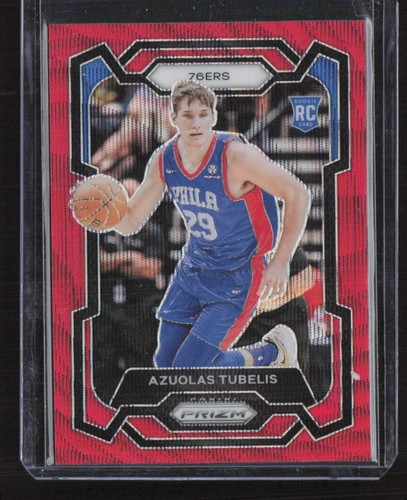2023 Panini Prizm #283 Azuolas Tubelis Ruby Wave | eBay