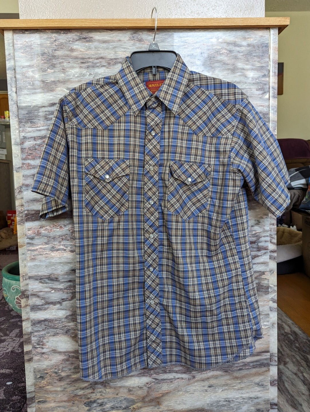 Vintage Wrestler Extra Long Tails Men's Shirt Size Me… - Gem