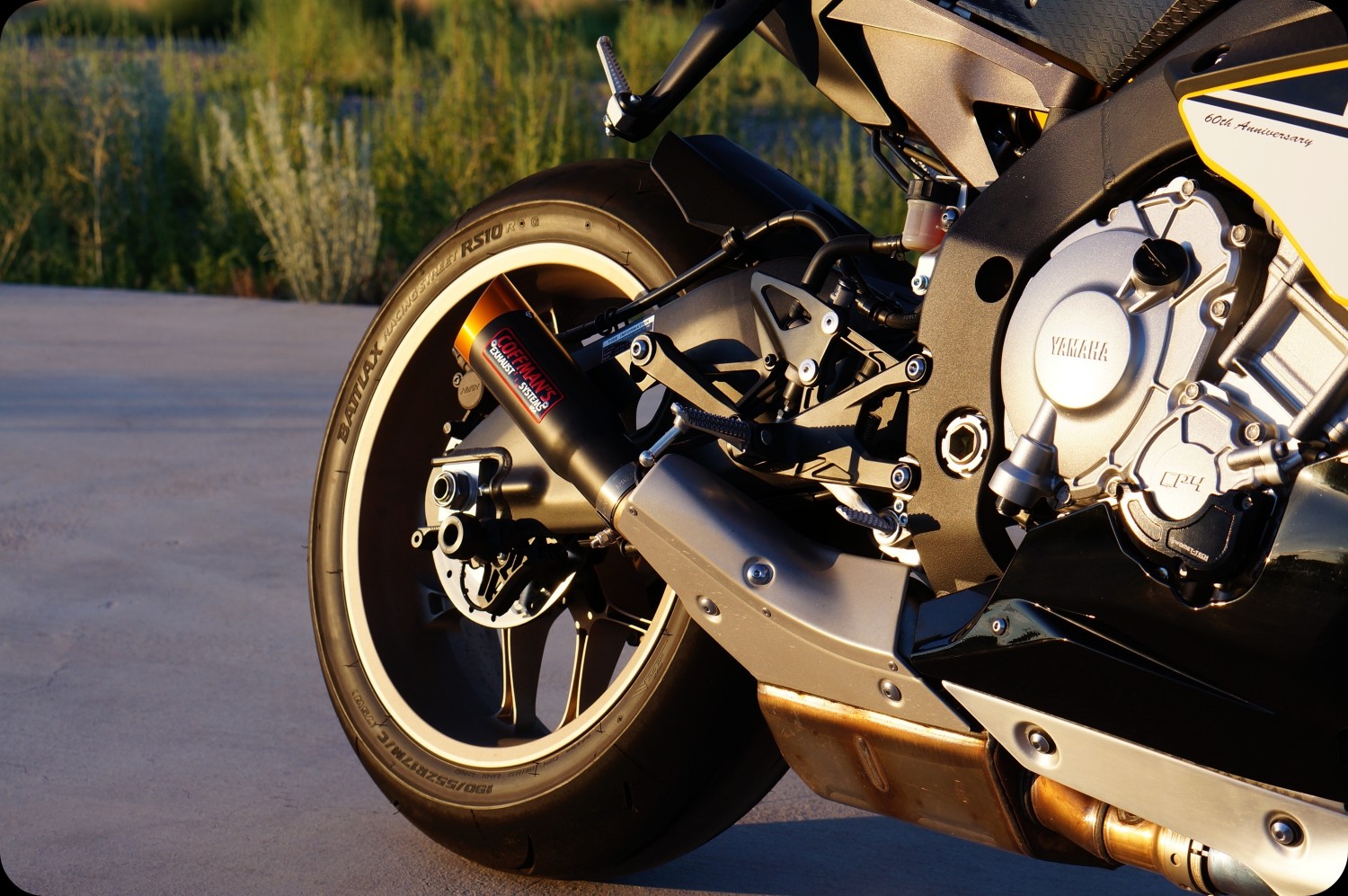 Yamaha R6R R6 (2003-2005) R6S (2006-2009) Coffman Slip-On Exhaust ...