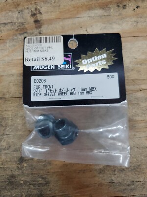 Mugen Seiki E0208 Front Wide Offset Wheel Hub 1MM MBX Option Part | eBay
