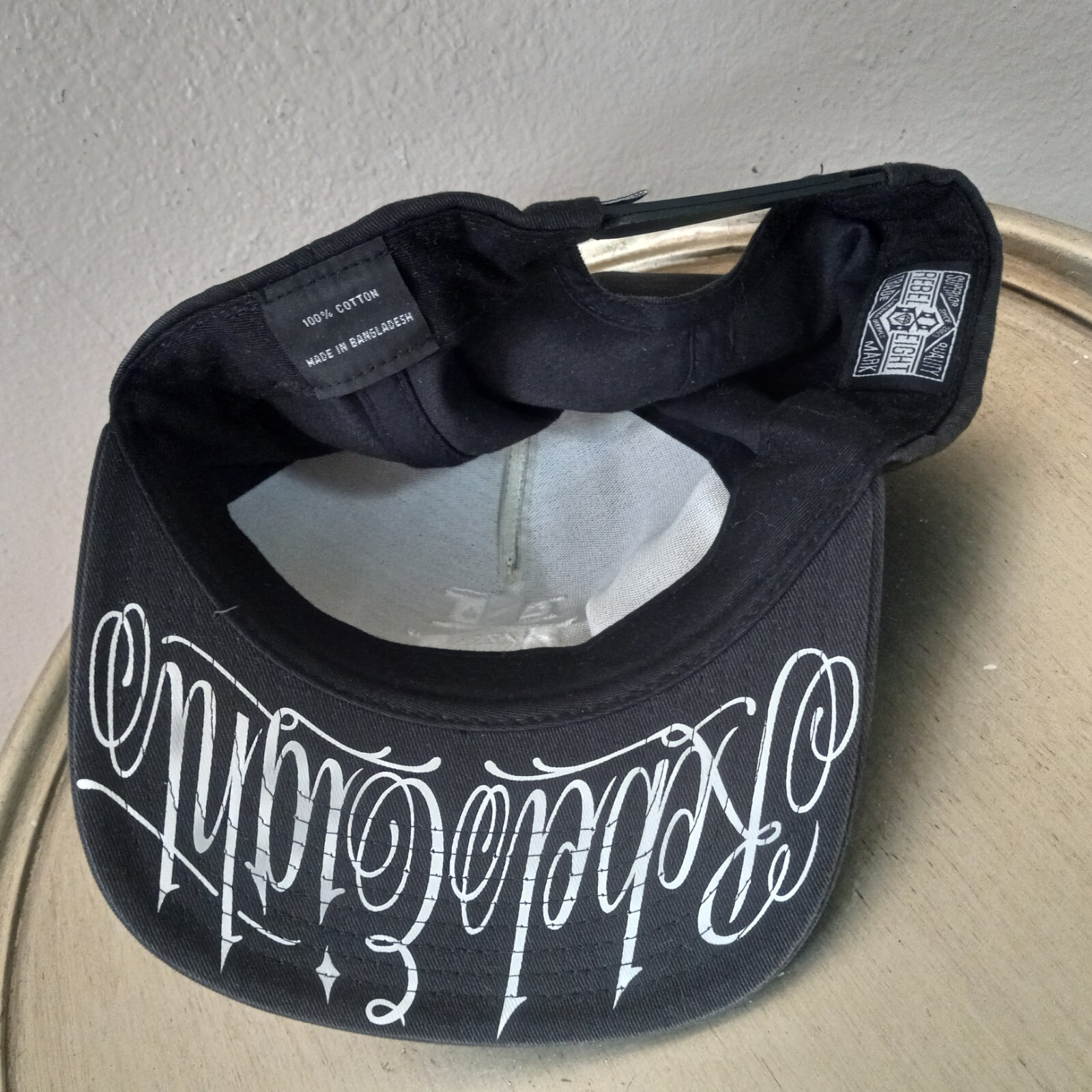 VTG Rare Rebel 8 Eight Cap Tattoo Frank's Chop Shop D… - Gem