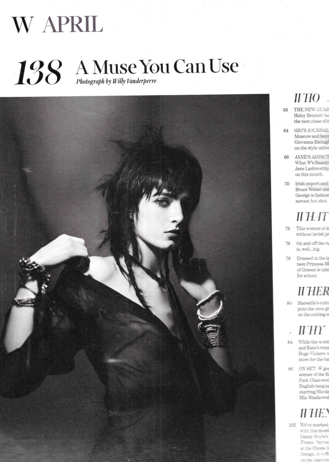 W Magazine Brit Marling Eddie Redmayne Best of Spring Fashion 60 Most ...