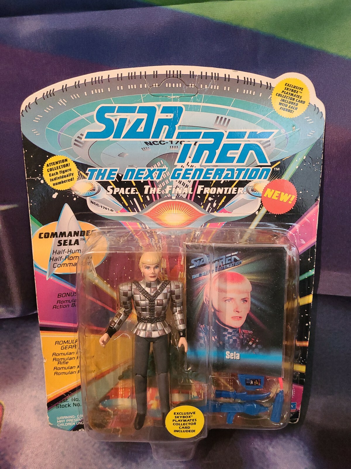 Star Trek TheNext Generation Commander Sela 5" Action Figure 1993 ...