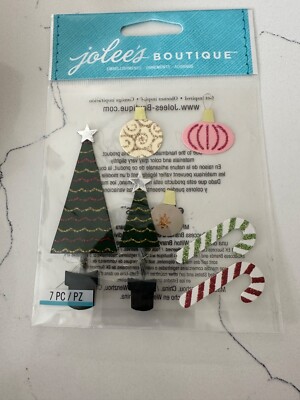 Jolee's Boutique Embellishments Christmas Decorations Trees Ornaments ...