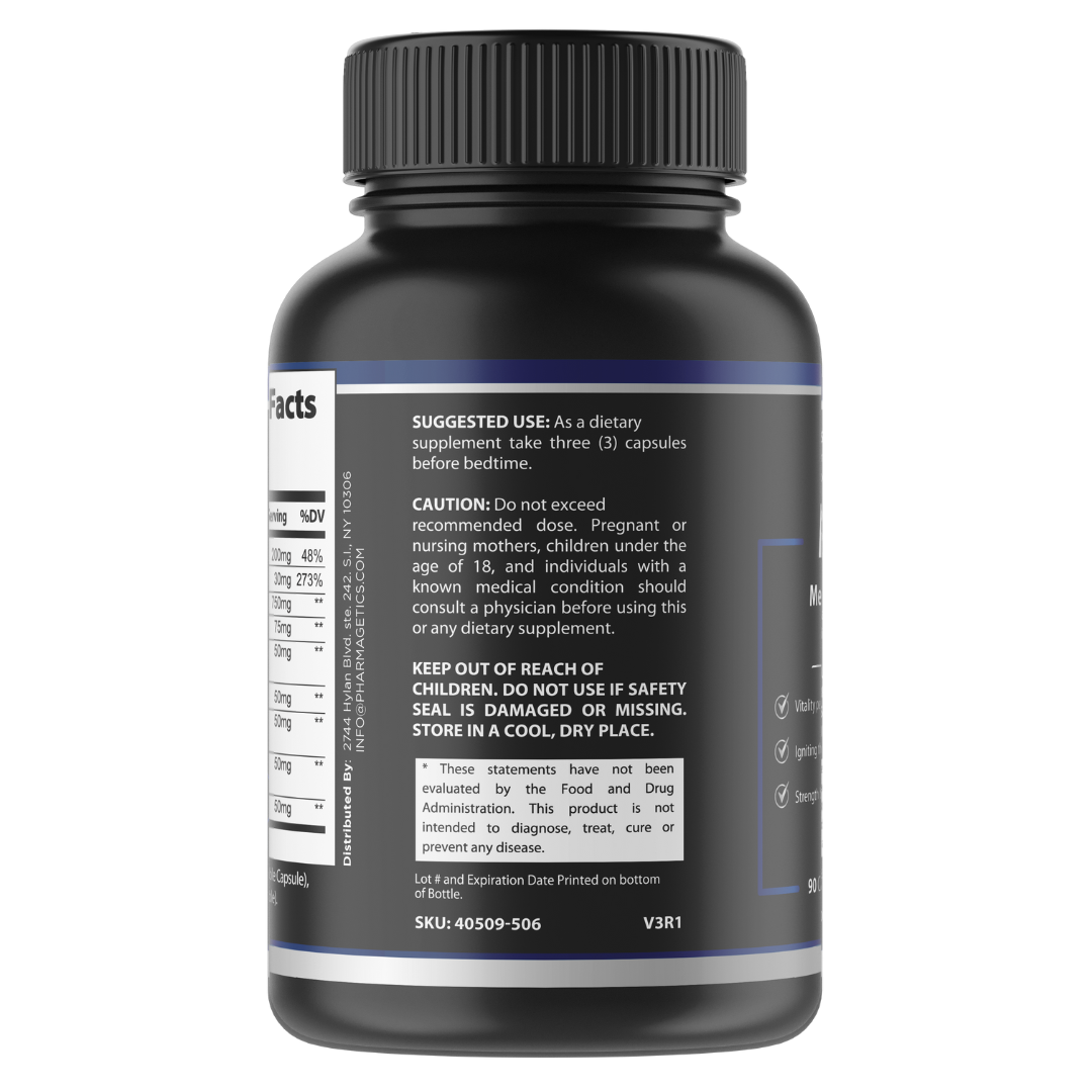 Alpha Viril Men's Daily Support Formula AlphaViril 2 Month Supply | eBay