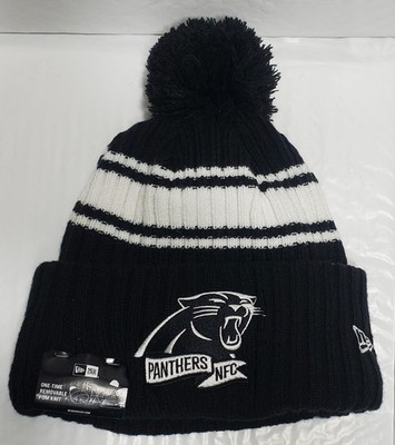 Carolina Panthers New Era Black Sideline Stocking Cap - NFL | eBay