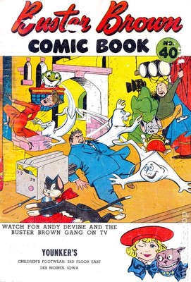 Buster Brown Comic Book #40 GD/VG 3.0 1952 Stock Image Low Grade | eBay UK