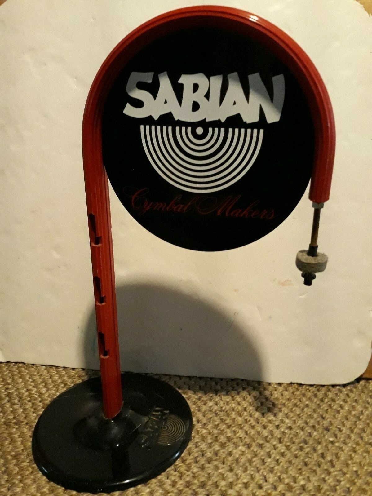 Vtg Sabian Cymbal display stand store display shop | eBay