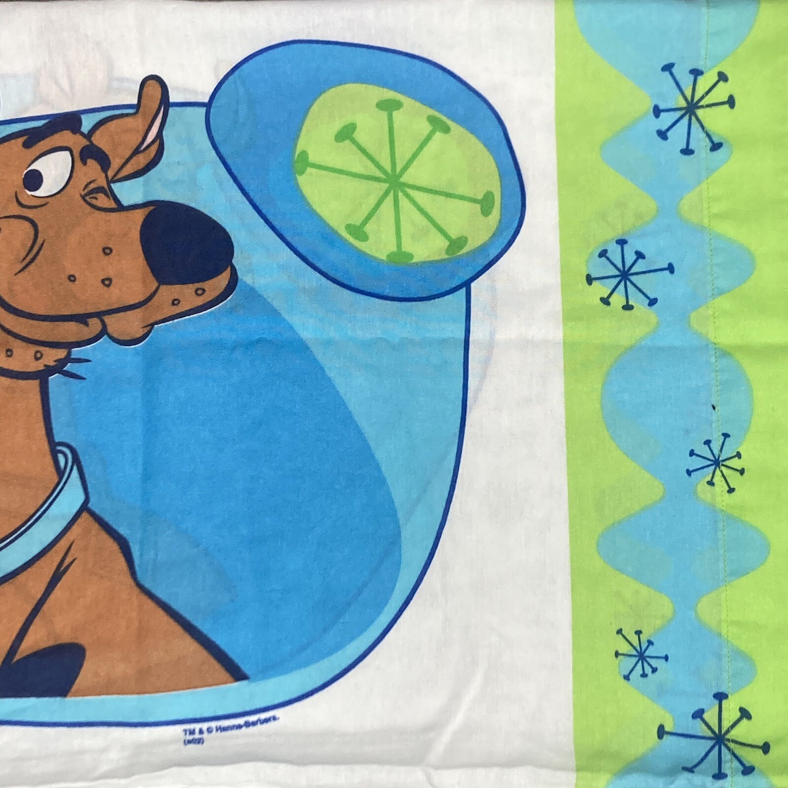 Vintage 90s Scooby Doo Set Flat Fitted Twin Sheets Standard Pillowcase ...