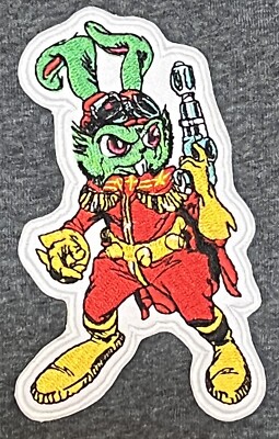 BUCKY O' HARE embroidered logo figure patch action ninja turtles motu ...