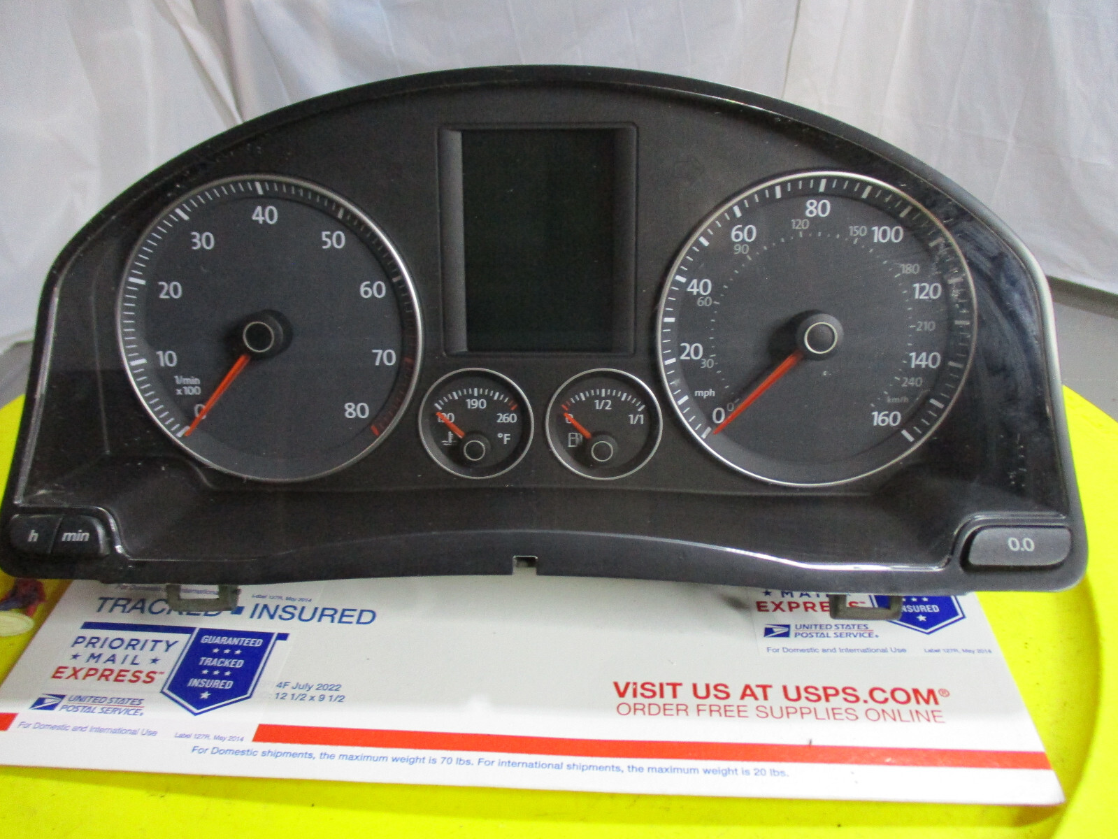 2009 EOS SPEEDOMETER CLUSTER GUAGE INSTRUMENT ODOMETER DIGITAL DISPLAY 116K | eBay