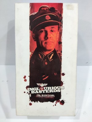 HOT TOYS MMS134 INGLOURIOUS BASTERDS COL. HANS LANDA 1/6TH SCALE ...
