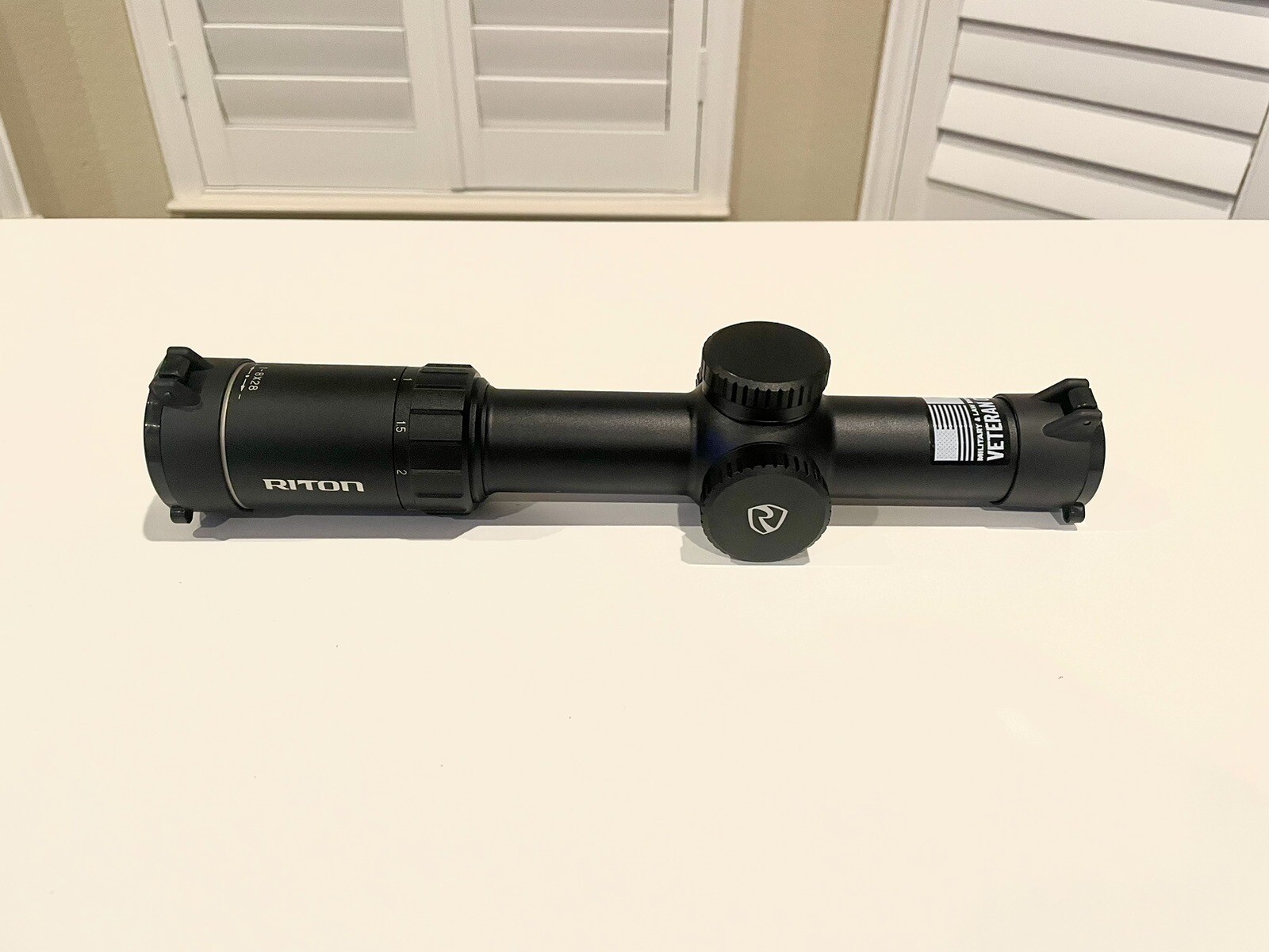 Never Used Riton X7 TACTIX 1-8×28 Rifle Scope, Made in Japan, ED Glass ...