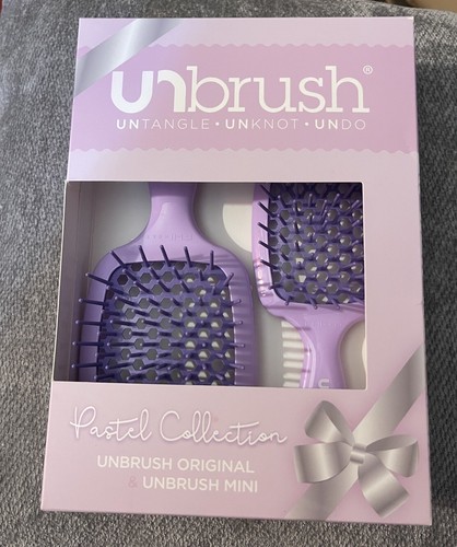 🆕Unbrush Original Hair Brush & Travel Size Lavender | eBay