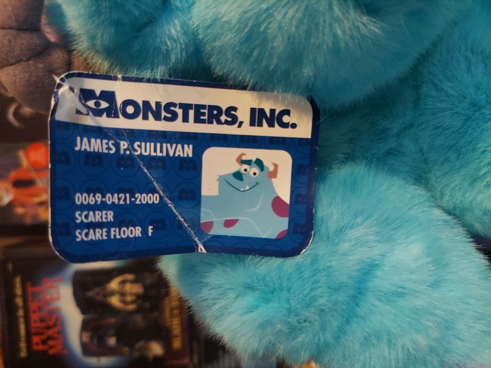 Disney Store Authentic Pixar Monsters Inc 2000s Sulley Plush w/ Tags | eBay