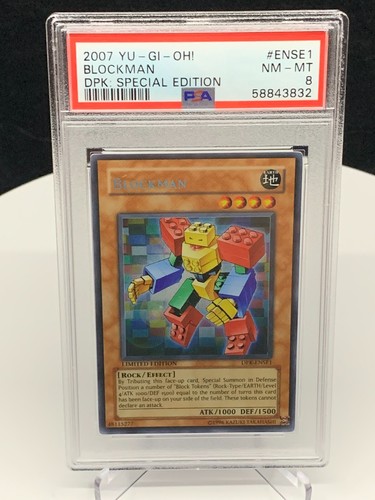 2007 Yu-Gi-Oh! Blockman Limited Edition DPK-ENSE1 NM-MT [PSA 8] | eBay