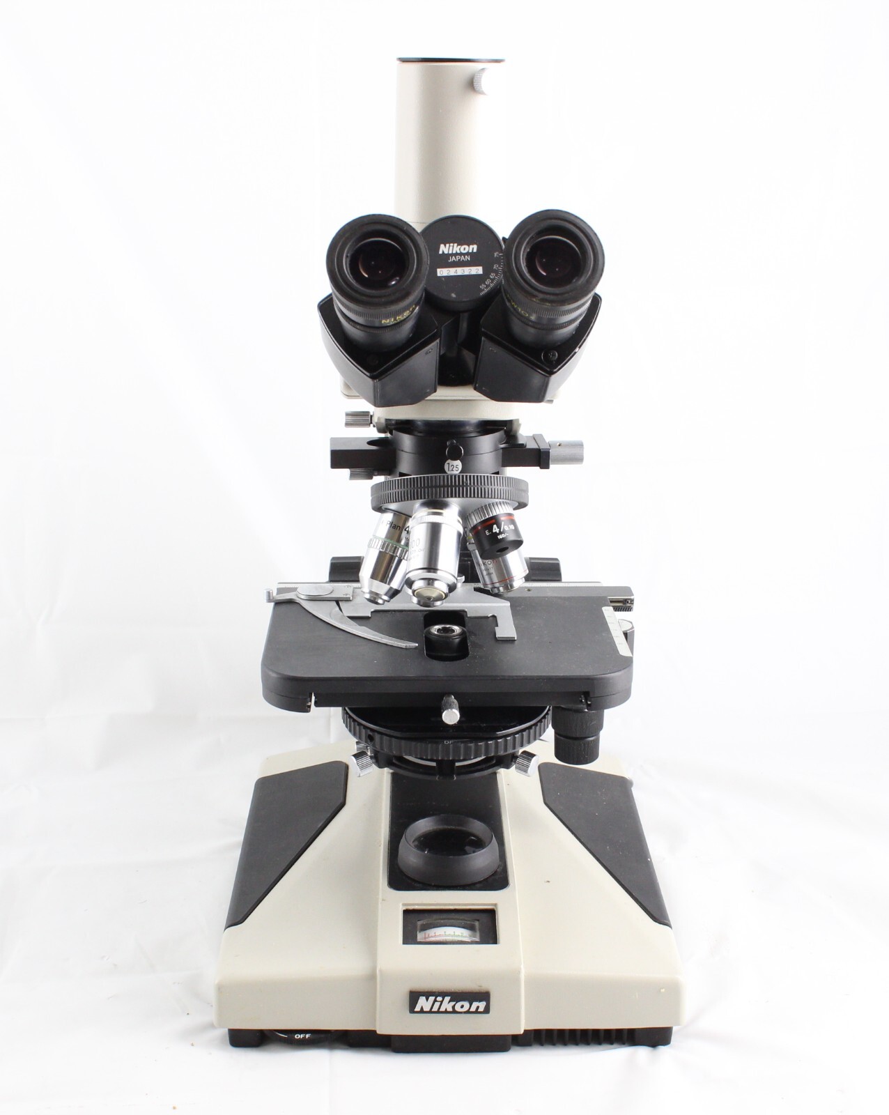 Nikon Optiphot Microscope DIC Phase Contrast Darkfield 4x 10x 20x 40x ...