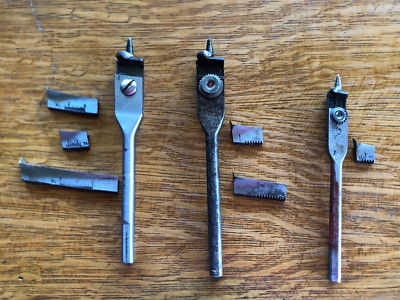 VINTAGE IRWIN ADJUSTABLE WOOD BORING DRILL PRESS BITS #2R, #22, #21A | eBay