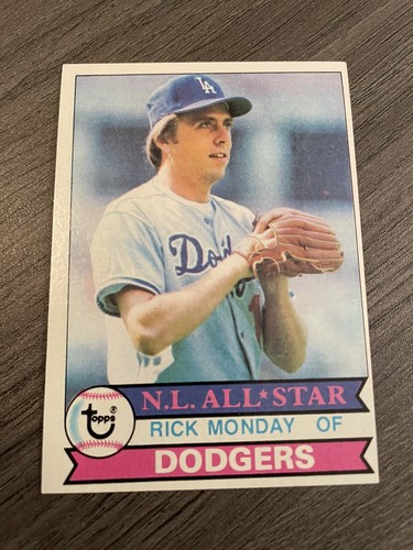 1979 Topps Rick Monday #605 Los Angeles Dodgers All Star MLB | eBay