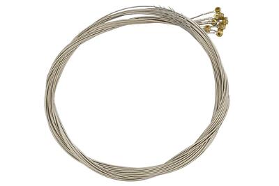 Folkcraft® Stainless Steel Wound Strings, Ball Ends, Pack Of Twelve ...
