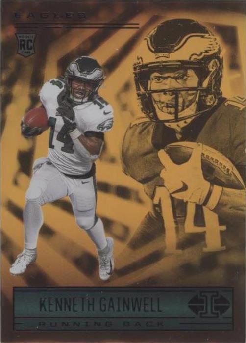 2021 Panini Illusions - Kenneth Gainwell #97 Trophy Collection Orange ...