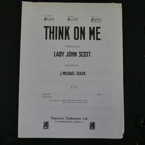 songsheet THINK ON ME michael diack , G , #131022b | eBay