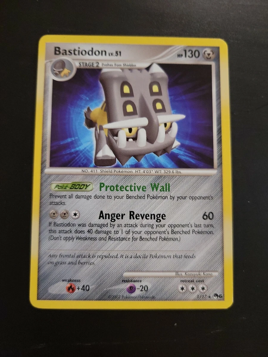 Pokemon Bastiodon Card