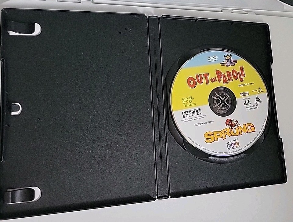 Double Feature Out On Parole and Sprung DVD | eBay
